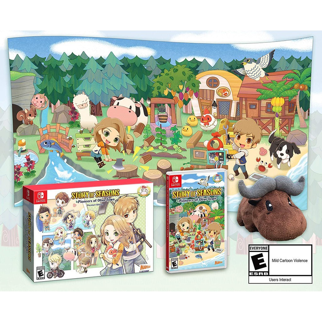 Nintendo Switch™ เกม NSW Story Of Seasons: Pioneers Of Olive Town ...