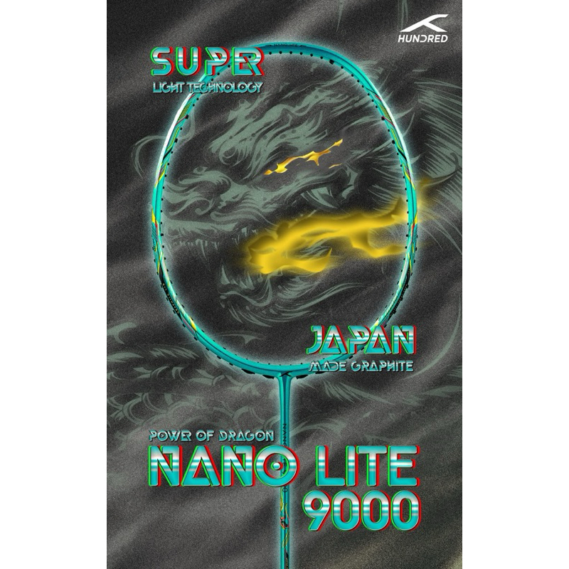 ไม้แบด Hundred รุ่น Nano lite 9000 | Shopee Thailand
