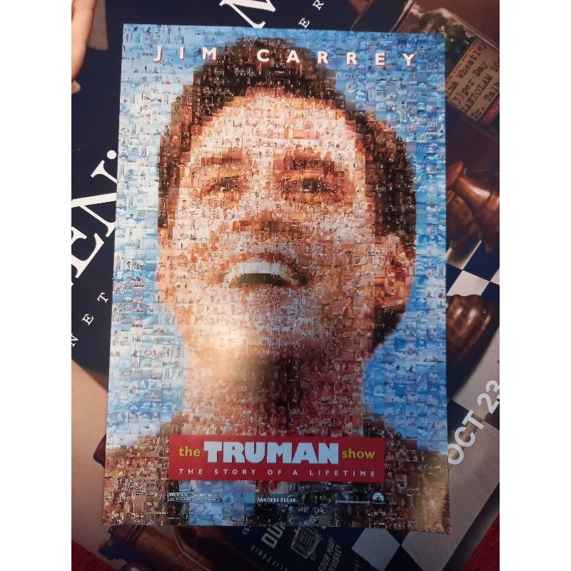 โปสเตอร์หนัง ใบโปรโมท The true man show | Shopee Thailand