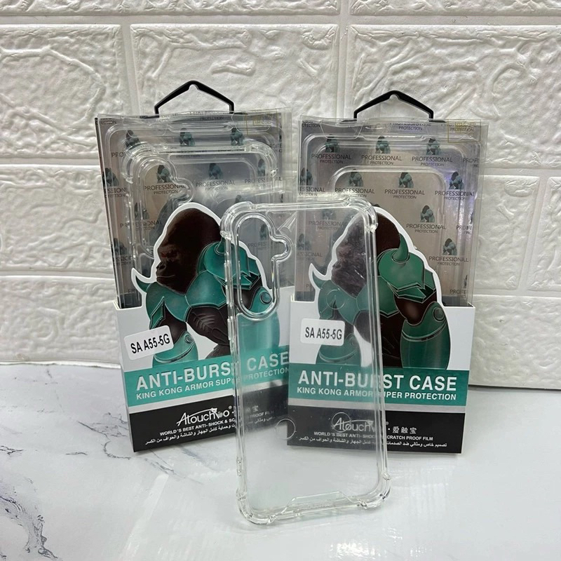 ส่งจากไทย เคสคิงคองใสกันกระแทก สำหรับ Samsung A16/A06/A55/A54/A05/A05S/S24Ultra/S23FE/A24/ A14 ...