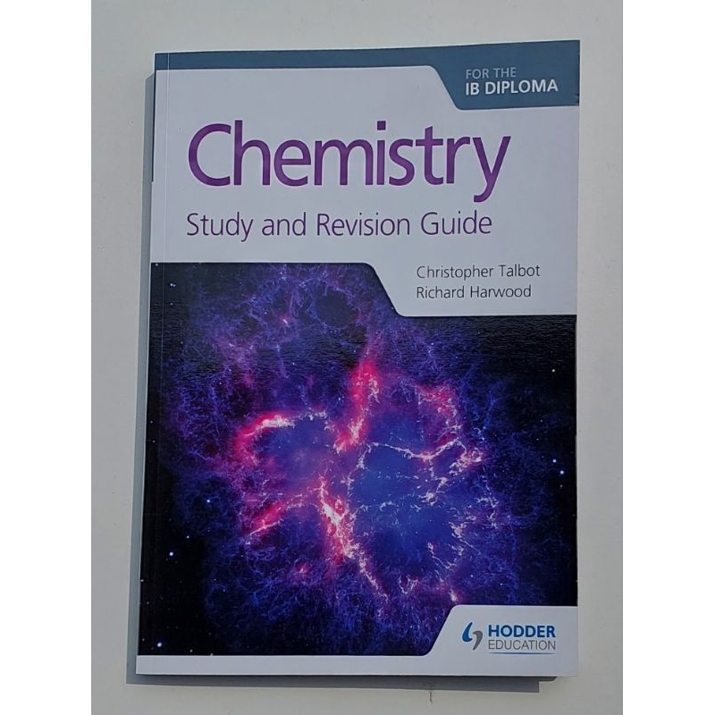 หนังสือ แบบเรียน เคมี FOR THE IB DIPLOMA Chemistry Study and Revision ...