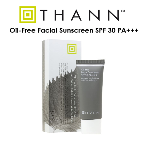 THANN ผลิตภัณฑ์ป้องกันแสงแดด Oil-Free Facial Sunscreen SPF30 PA+++ 40g ...