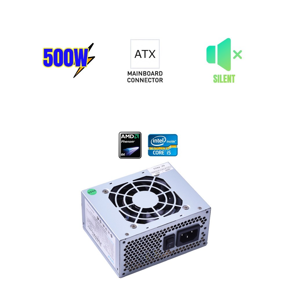 OKER MINI MICRO 500W ATX POWER SUPPLY EB-500 | Shopee Thailand