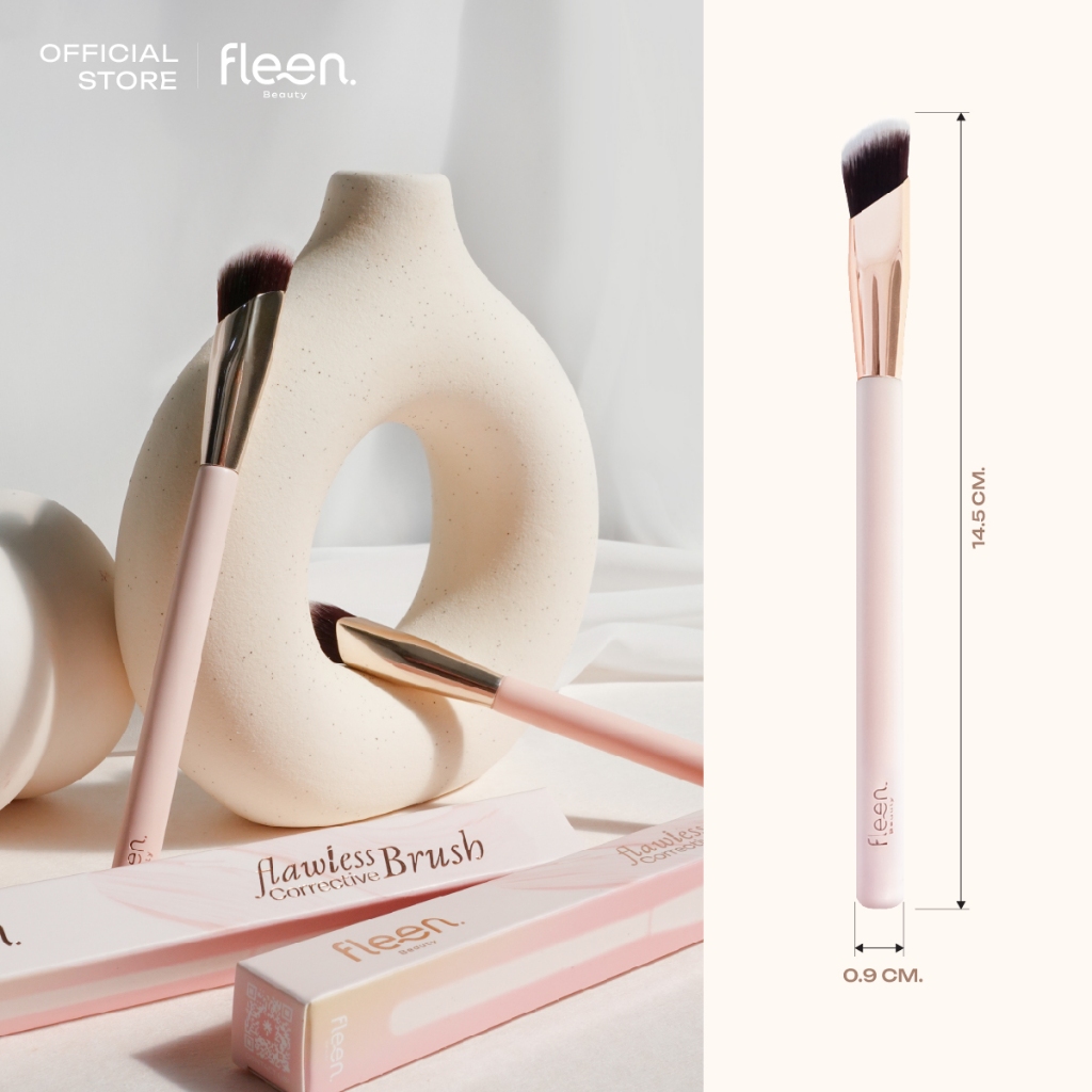 Fleen Beauty Flowless Corrective Brush | ฟลีน บิวตี้ แปรงสำหรับลงคอนซีลเลอร์และคอเรคเตอร์ ...
