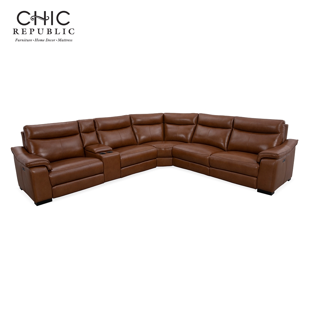 Chic Republic โซฟาปรับเอนนอนเข้ามุมด้านซ้ายไฟฟ้า รุ่น BROMPTON/RRRM-L ...