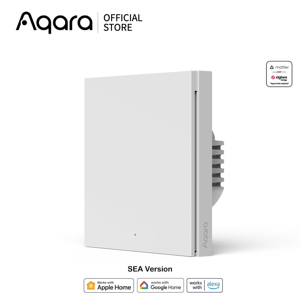 สวิตซ์อัจฉริยะ Aqara Smart Wall Switch H1 EU [20A] - White | Shopee ...