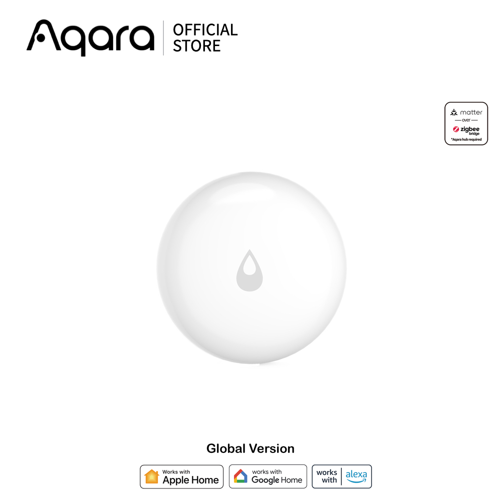 Aqara Water Leak Sensor T1 เซ็นเซอร์ตรวจจับน้ำรั่ว | Shopee Thailand