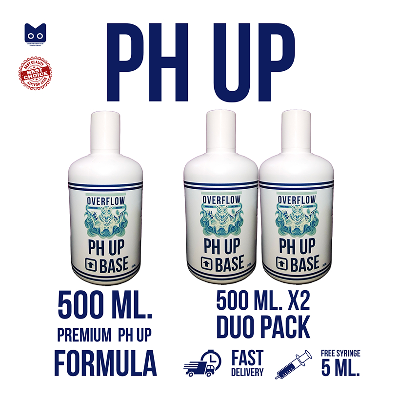 Premium pH UP Formula อย่างดี น้ำยาเพิ่มค่า pH ในสารละลาย เข้มข้นใช้ดี ...