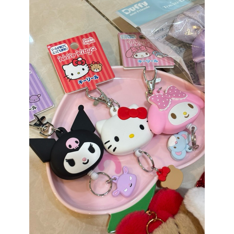 #พร้อมส่ง Sario character พวงกุญแจซาริโอ้ 💯 สามารถยืดหดได้ | Shopee ...