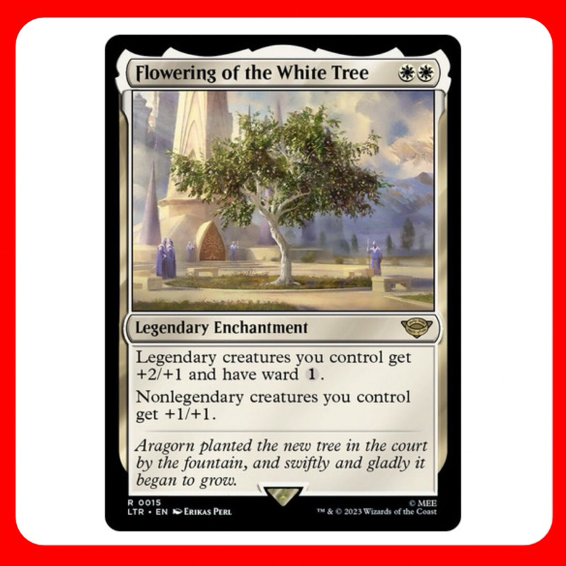 [MTG] Flowering of the White Tree [LTR] [WHITE] [RARE] [NORMAL] [ENG ...