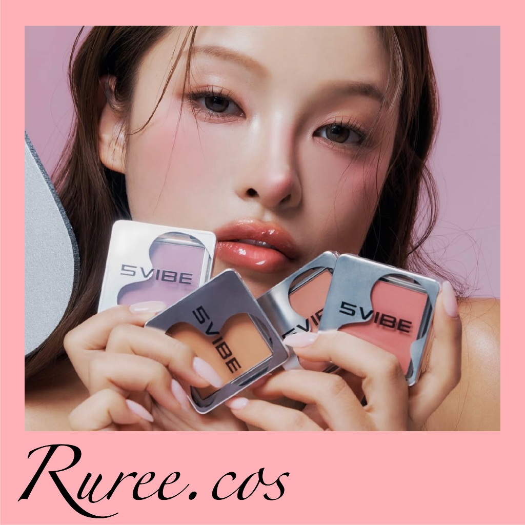 [พร้อมส่ง/ของแท้] Five Vibe - Blur Tone Layer Blusher | Shopee Thailand