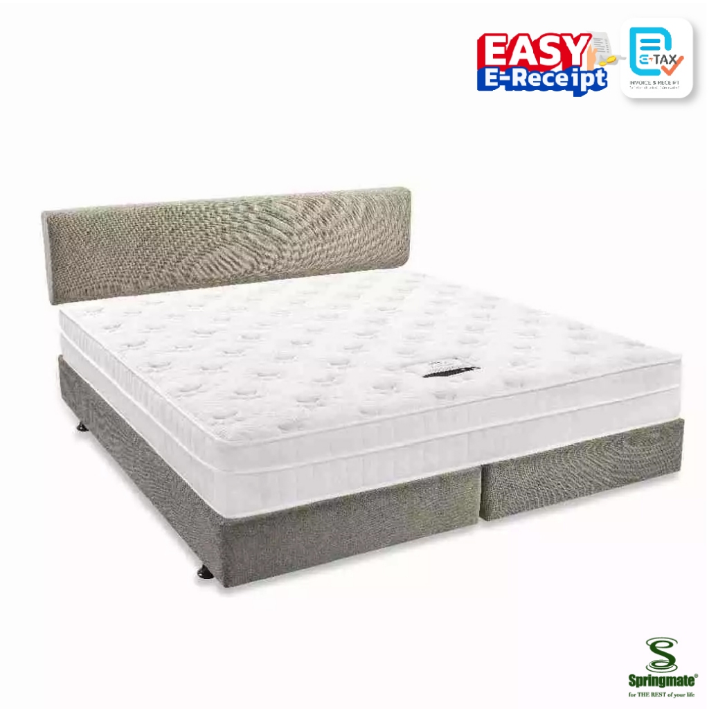 [ผ่อน 0% ส่งฟรีทั่วไทย] Springmate ที่นอนรุ่น Dream แถมฟรี !! หมอนหนุนสุขภาพกันไรฝุ่น | Shopee ...
