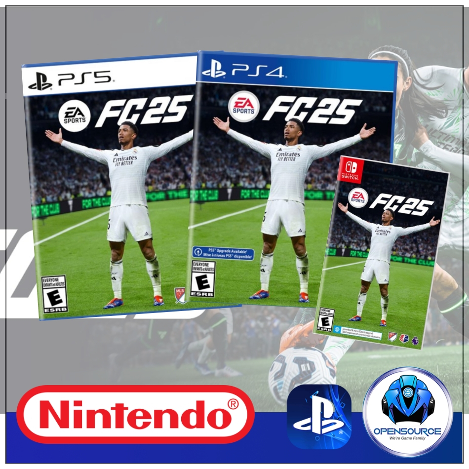 (พร้อมส่ง พร้อมเตะ) PS4/PS5 EA SPORTS FC25 FIFA25 FC 25 (เกม ...