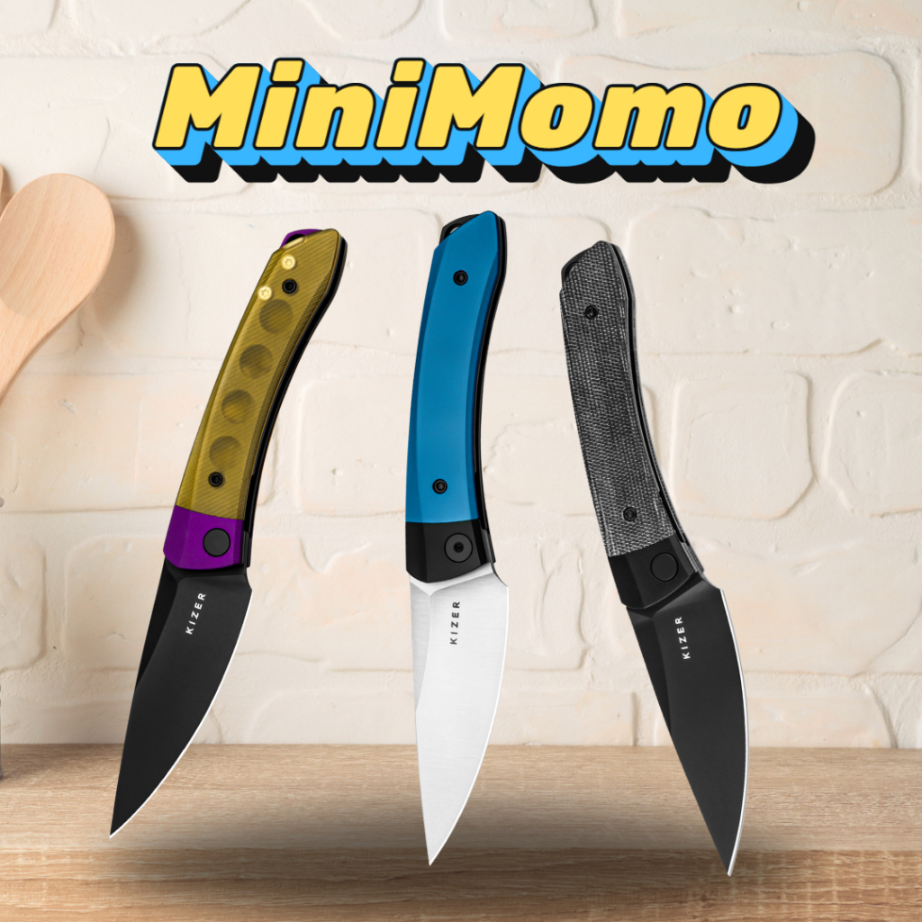 Kizer Mini Momo มีดรุ่นใหม่ล่าสุด มีดทำครัวแบบพับขนาดเล็กสำหรับใช้ ...