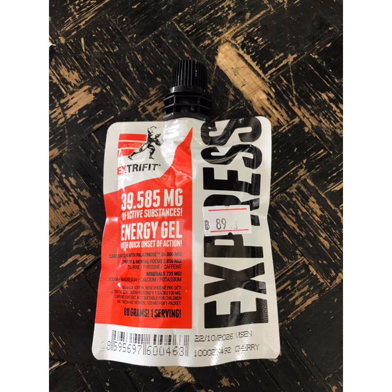 (EXP. 22/10/2026) เจลให้พลังงาน Express Gel กลิ่นเชอร์รี่ ขนาด 80g ...