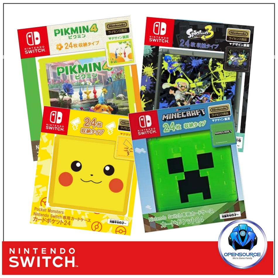 (กล่องใส่แผ่นเกมส์ SWITCH)ยี่ห้อ MAXGAMES Card Case for Nintendo Switch มีหลายลายน่ารักๆ ...