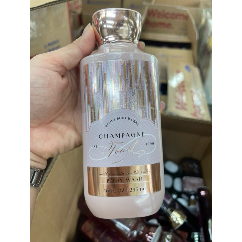 Bath and Body Works Champagne Toast Shower Gel 295ml. ของแท้ | Shopee ...