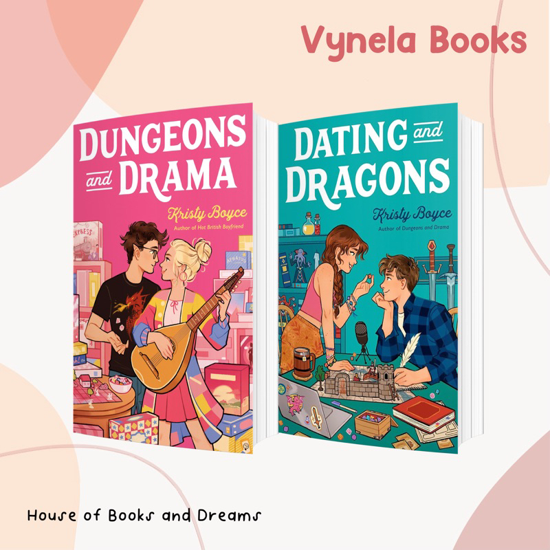 VYNELA (หนังสือภาษาอังกฤษ) DUNGEONS AND DRAMA / DATING AND DRAGONS (#1 ...