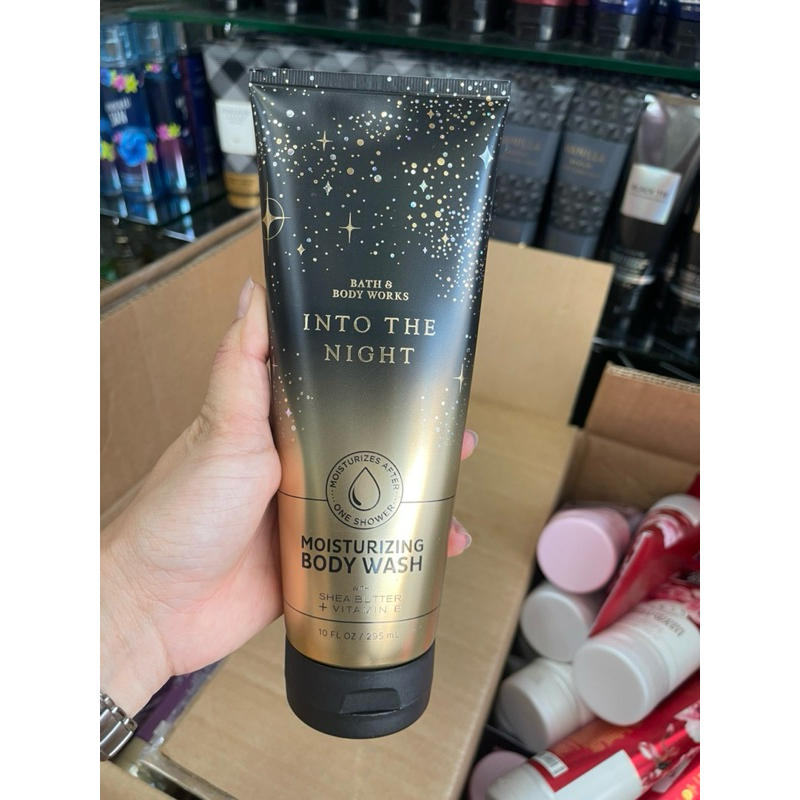 Bath & Body Works INTO THE NIGHT Moisturizing Body Wash 295ml. ของแท้ ...