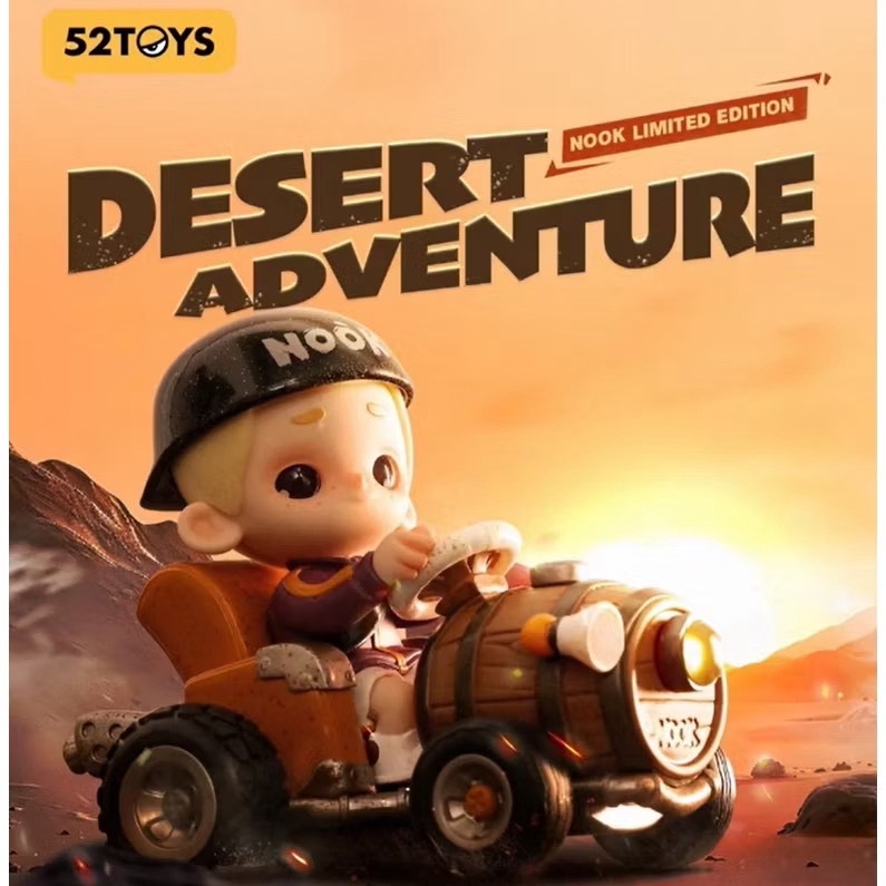 [[พร้อมส่ง]] 52TOYS : NOOK Limited Edition-Desert Adventure กล่องบุบเล็กน้อย ขอคนไม่ซีเรียส ...