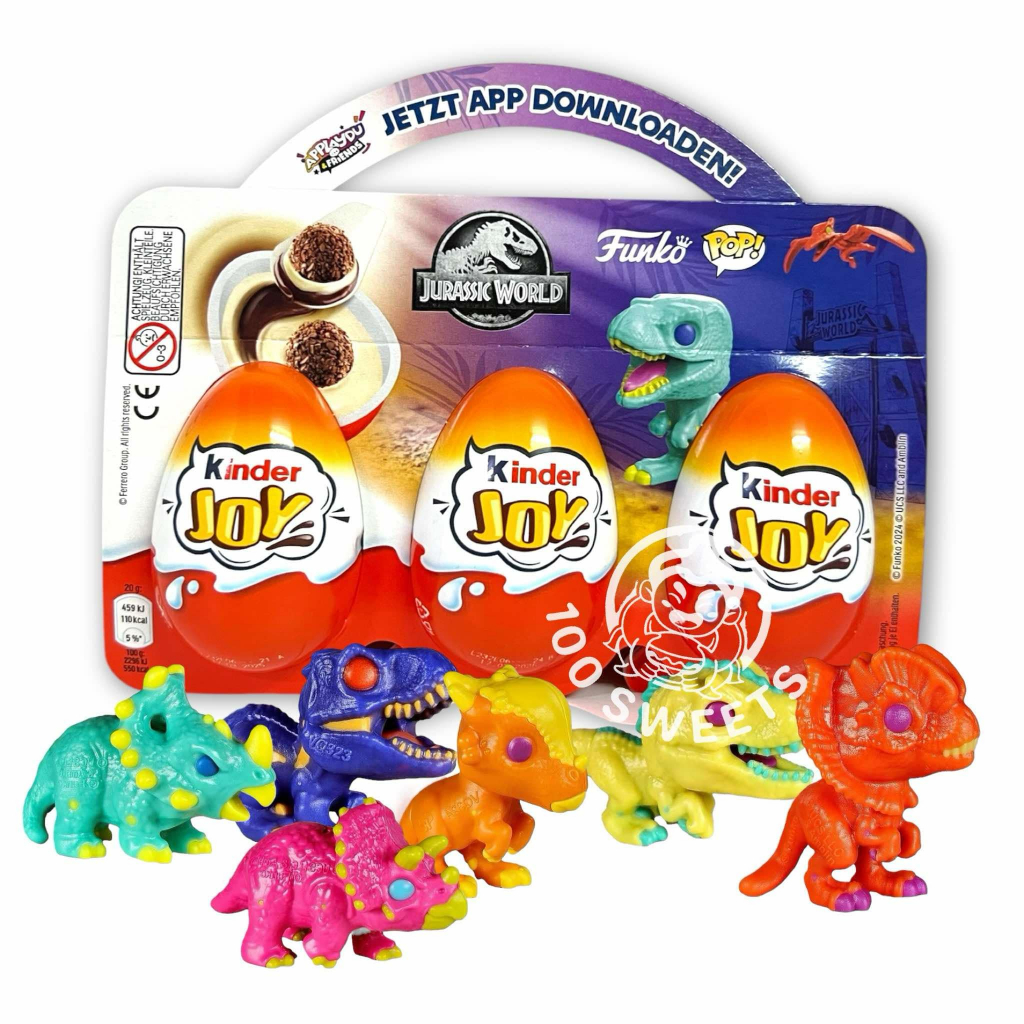 Jurassic World X Kinder Joy ช็อคไข่คินเดอร์จูลาสสิคเวิร์ล | Shopee Thailand