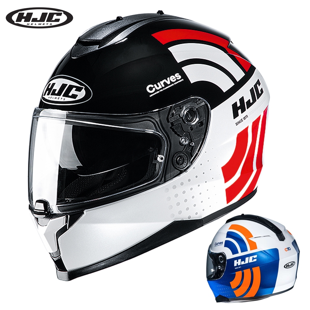 HJC หมวกกันน็อค C70 ชิลด์ 2 ชั้น | Shopee Thailand