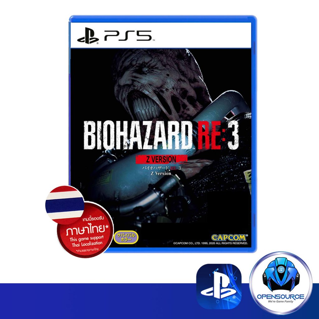 [พร้อมส่ง]Playstation: BIOHAZARD 3 Remake RE3 Resident Evil 3 (ASIA Z3 ...