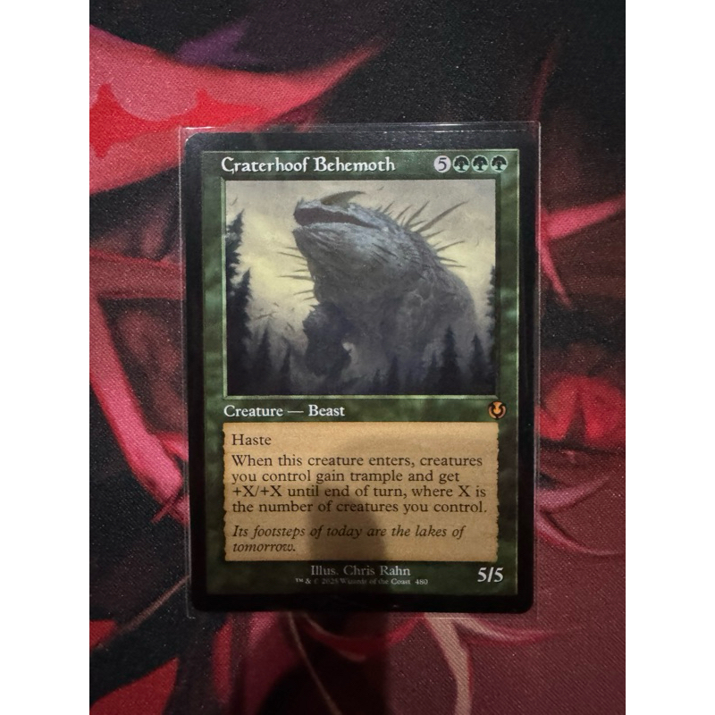 MTG Innistrad Remastered Variants: Craterhoof Behemoth (0480 - Retro ...