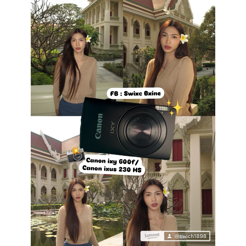 กล้องดิจิตอล cannon ixy 600f /ixus 230 HS สภาพเหมือนใหม่ การใช้งานเต็ม ...