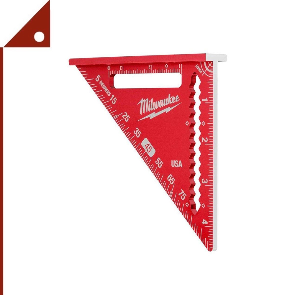 MILWAUKEE'S : MWKMLSQ040* ไม้ฉาก TRIM SQUARE, 4-1/2 Inch. | Shopee Thailand