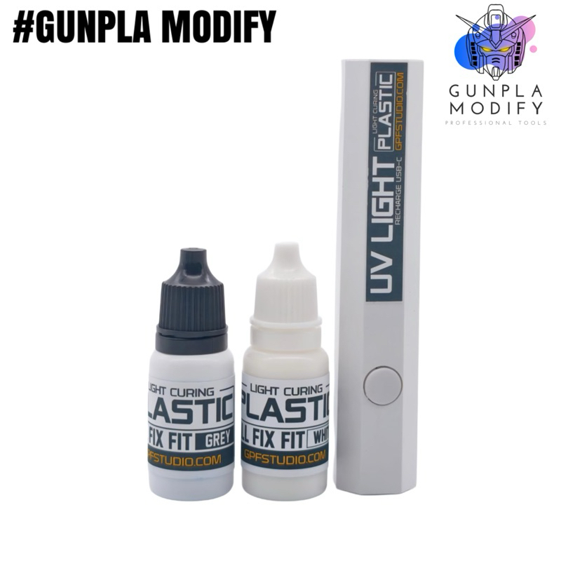 GPF Light Curing Plastic UV FILL/FIX/FIT น้ำยา ซ่อม อุด กลบรอย ชิ้นส่วน ...