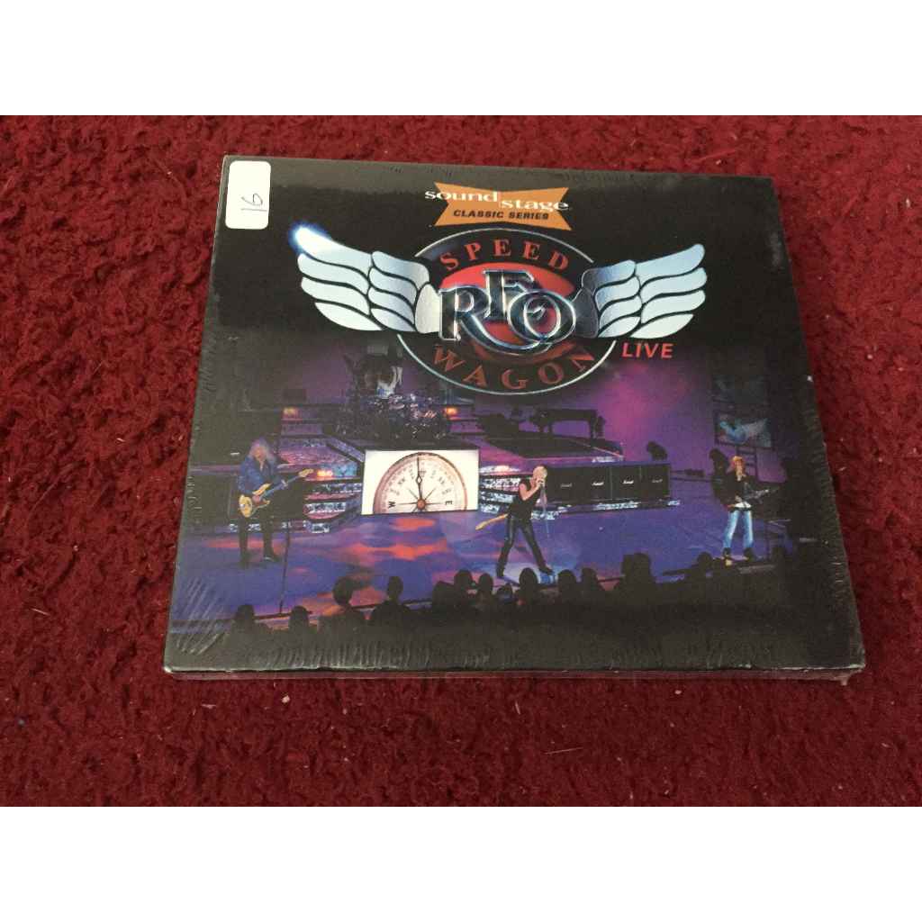 CD+DVD เพลงสากล REO Speedwagon – Live On Soundstage สภาพตามปก ...