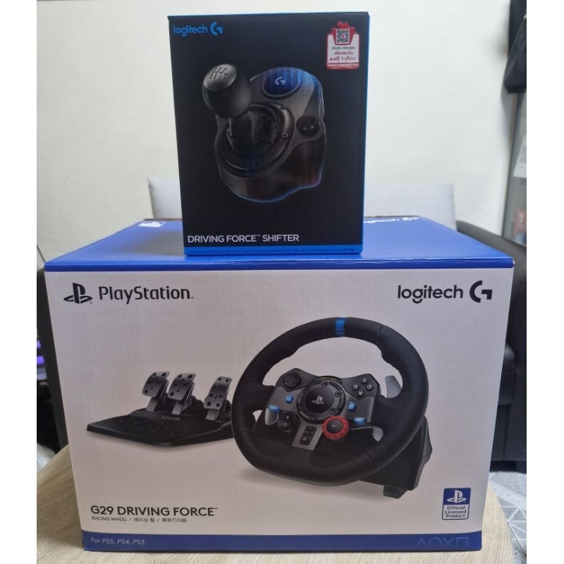 อุปกรณ์ ps5 : PlayStation 5 (มือสอง) Logitech G29 ชุดจอยพวงมาลัย แป้น ...
