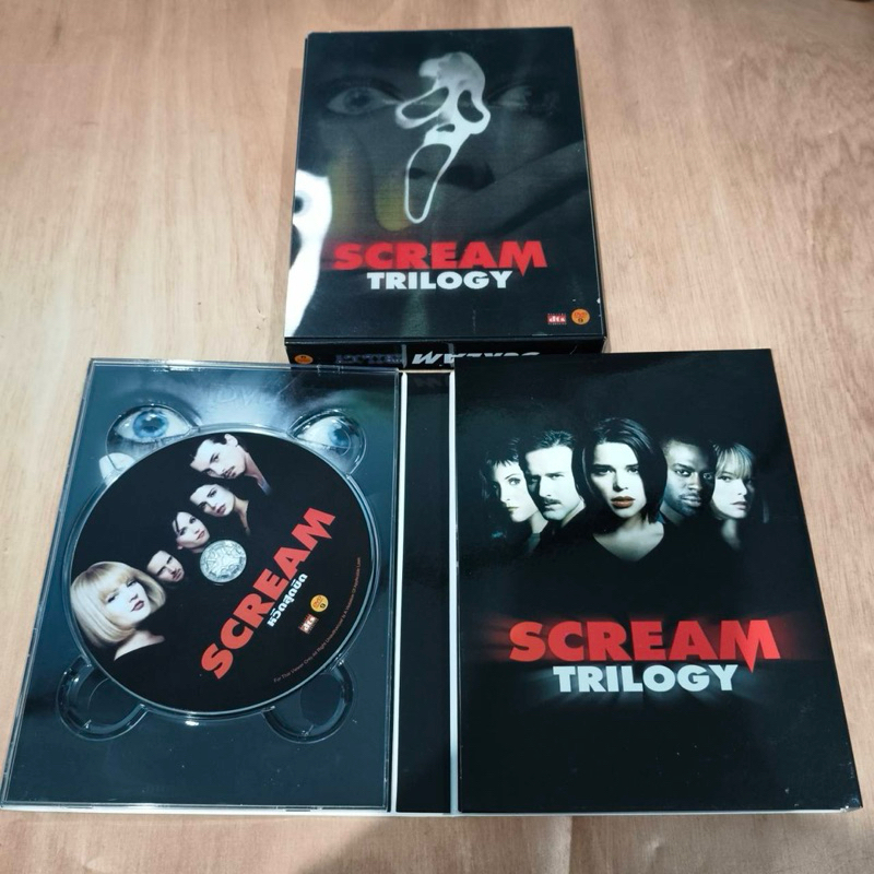Boxset DVD แท้ Scream Trilogy สภาพสวย | Shopee Thailand