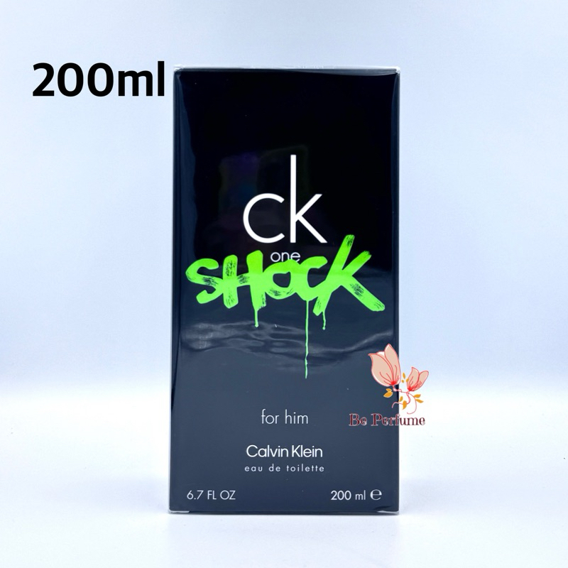 น้ำหอมแท้100% Calvin Klein One Shock For Him 200 ml. กล่องซีล | Shopee Thailand