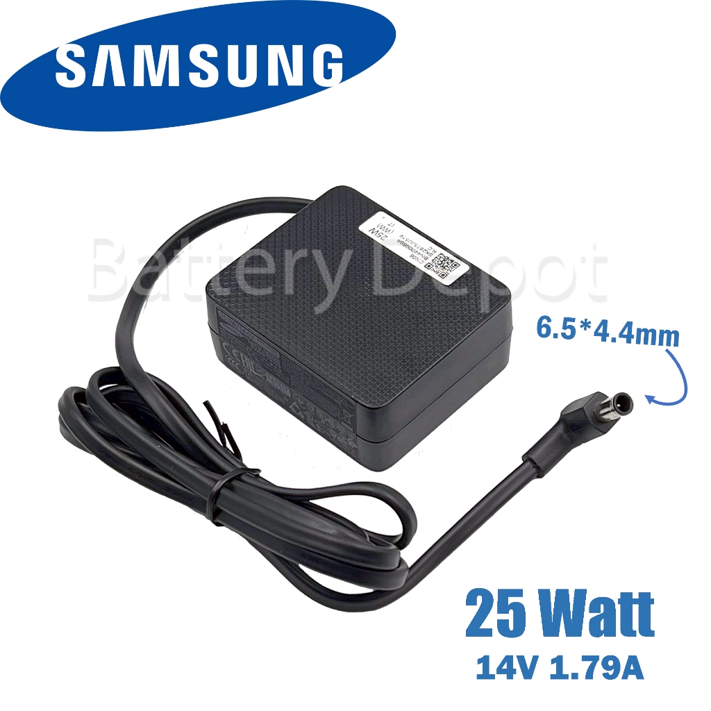 Samsung Monitor Adapter ของแท้ ค่าไฟ 25W 14V / 1.79A หัวขนาด 6.5*4.4 mm ...