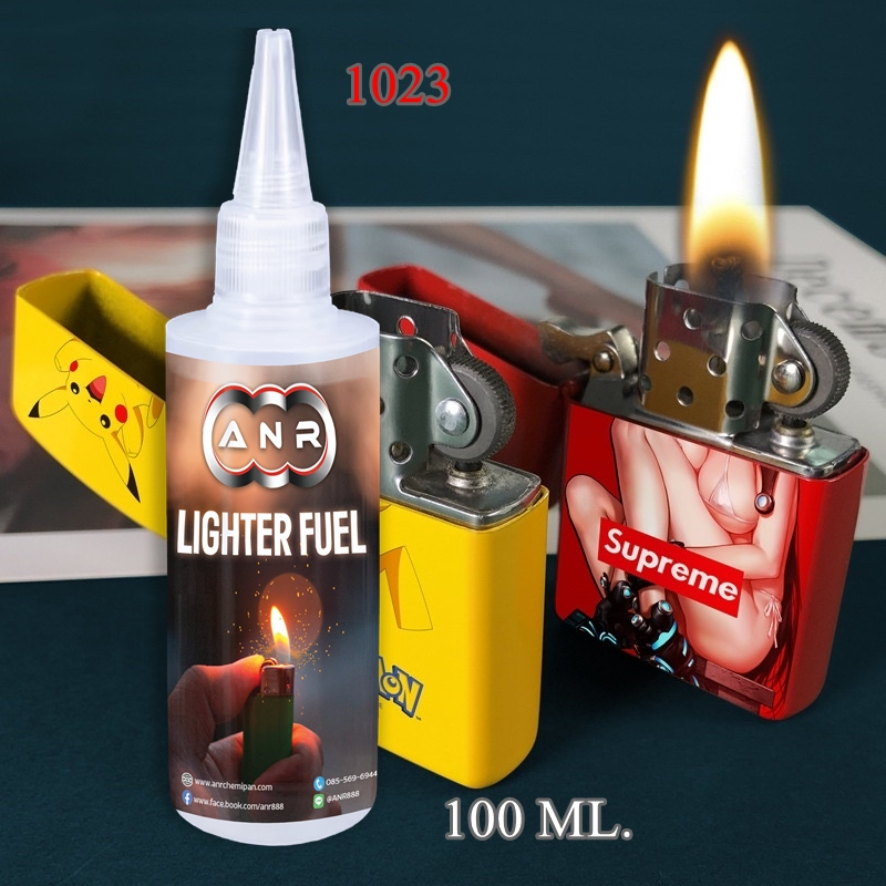 1018.น้ำมันเติมไฟแช็ค ขนาด 100 ml. สำหรับเติมไฟแช็ค แบบมีไส้. | Shopee Thailand