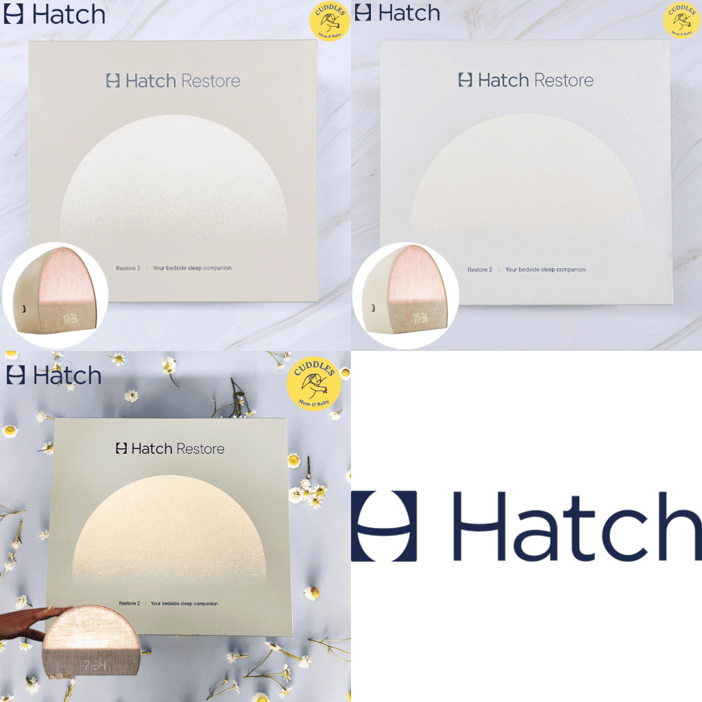 (Hatch) Restore2 Smart Sleep Assistant with Sound Machine and Sunrise ...