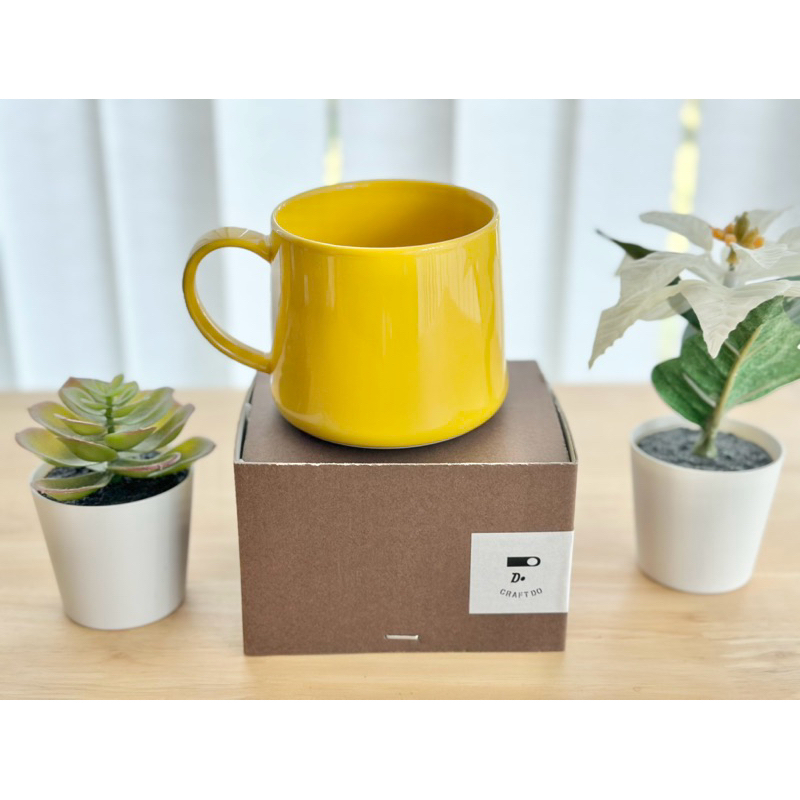 ถ้วยกาแฟ claska do mug japan 330ml yellow สภาพ99% | Shopee Thailand