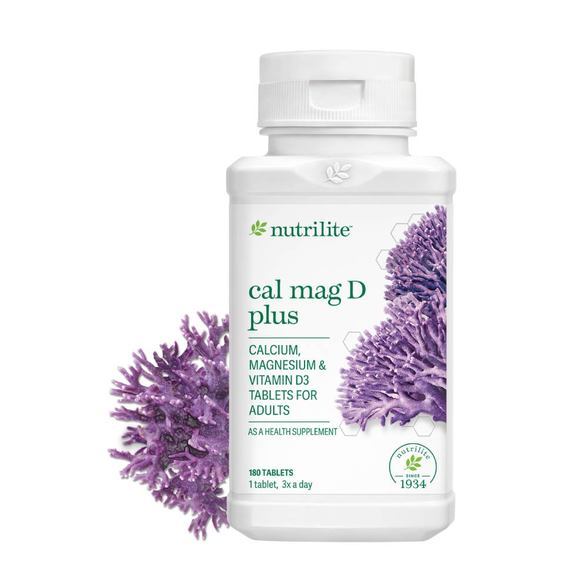 .Cal Mag D plus แคลเซียมแอมเวย์ 180เม็ด Exp 2026 | Shopee Thailand