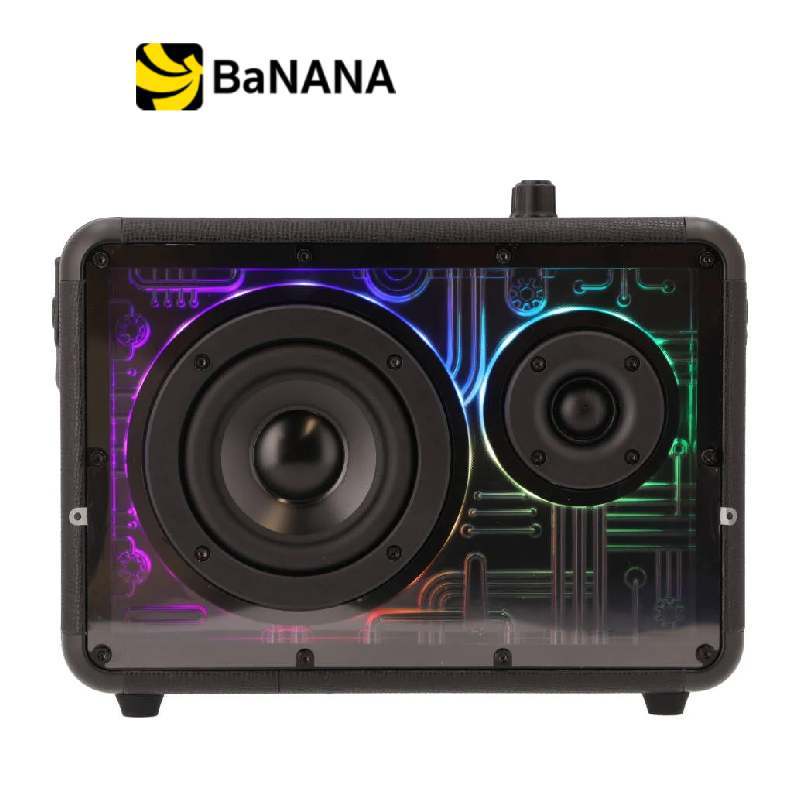 ลำโพงไร้สาย TECHPRO RGB Lynx01 Black by Banana IT | Shopee Thailand