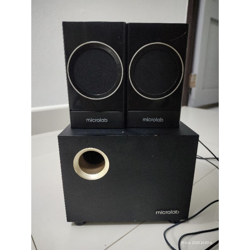 ชุดลำโพง microlab M105 งานช่างต้องซ่อม | Shopee Thailand