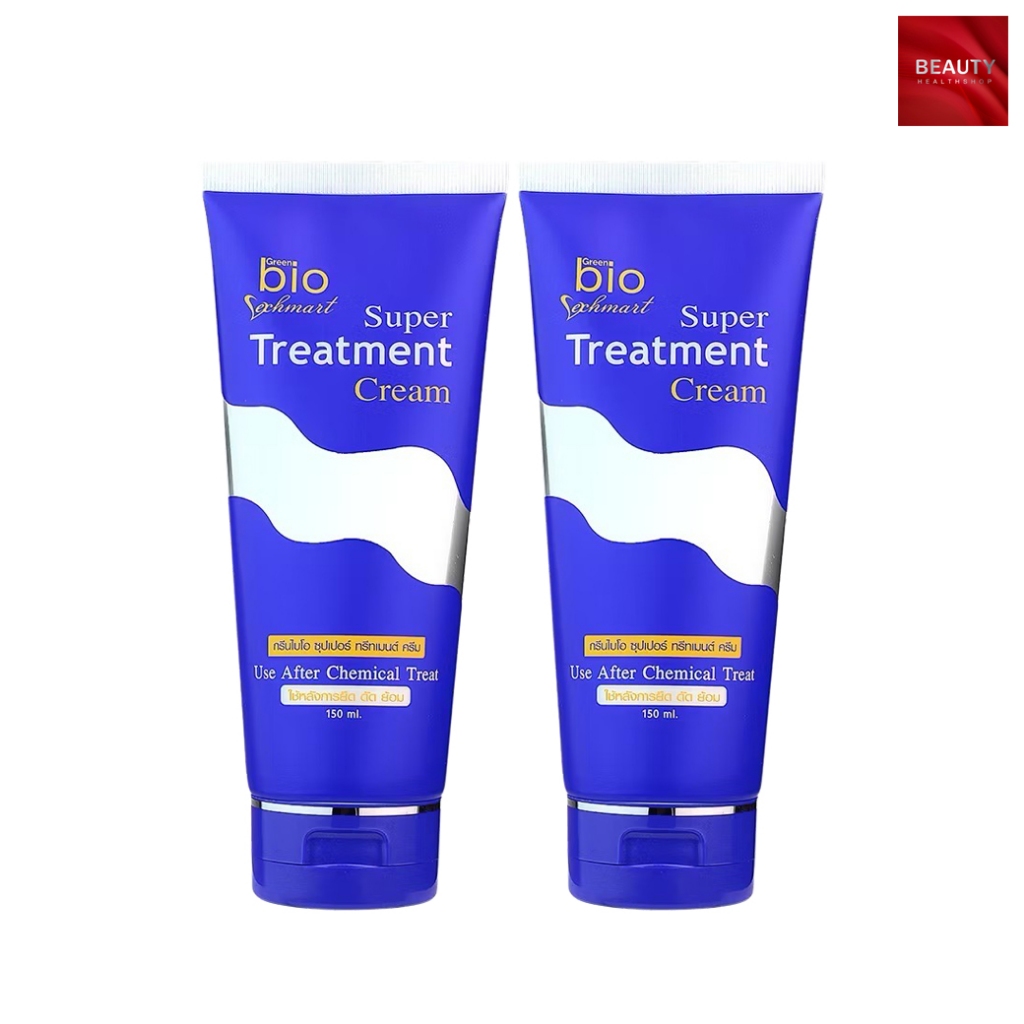 Green Bio Super Treatment Cream กรีนไบโอ ซุปเปอร์ ทรีทเม้นท์ (150 ml. x ...