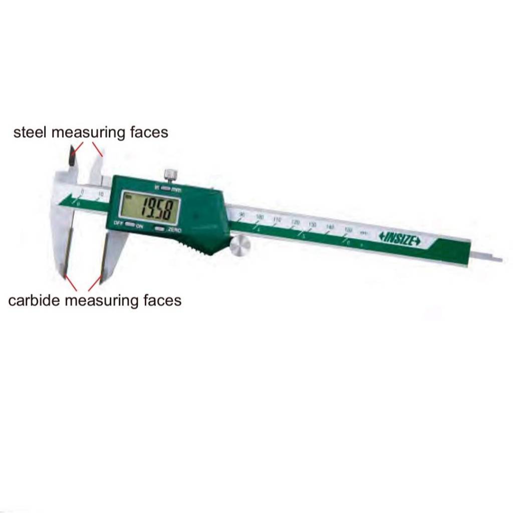 เวอร์เนียร์ดิจิตอล ปากคาร์ไบด์ 8" / 200mm Digital Caliper with Carbide ...