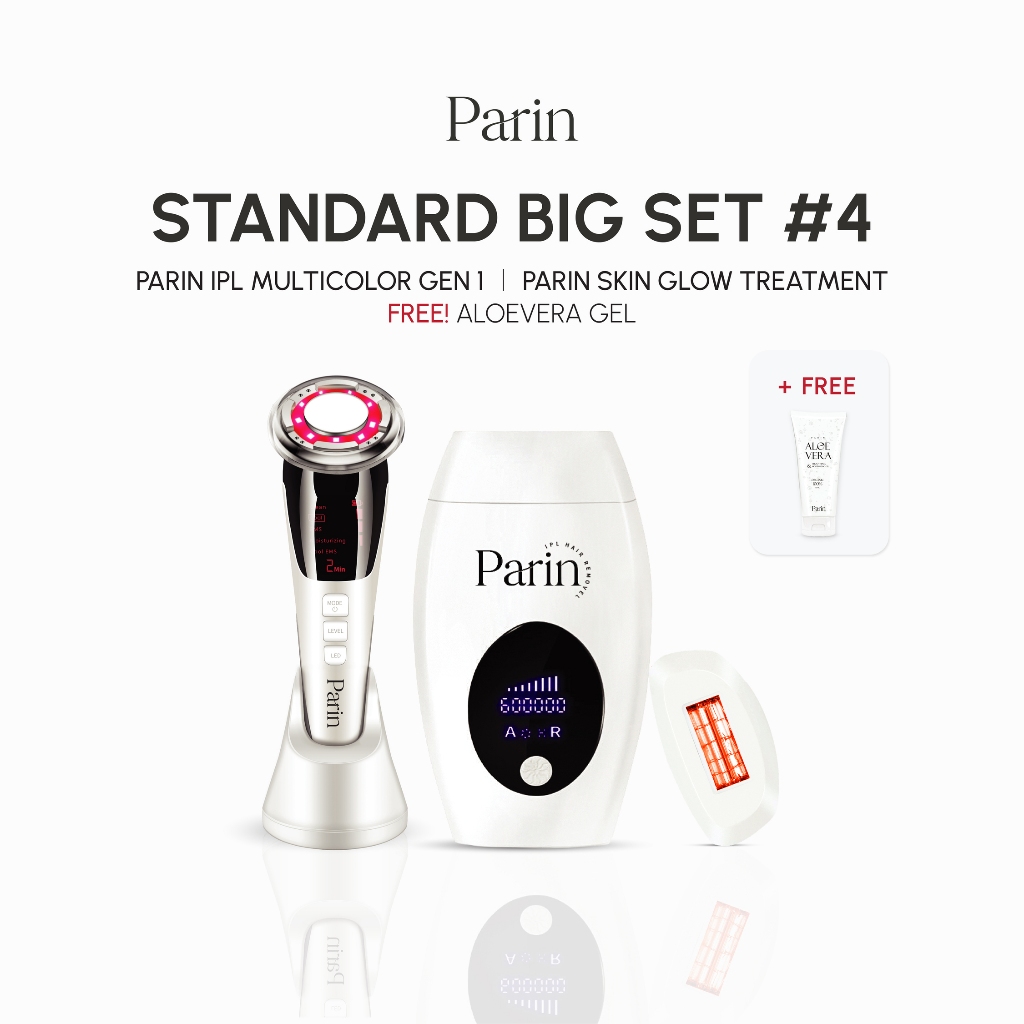Parin Standard BIG SET #4 SKIN GLOW & IPL LASER + หน้าใส (พร้อมถุงผ้า ...