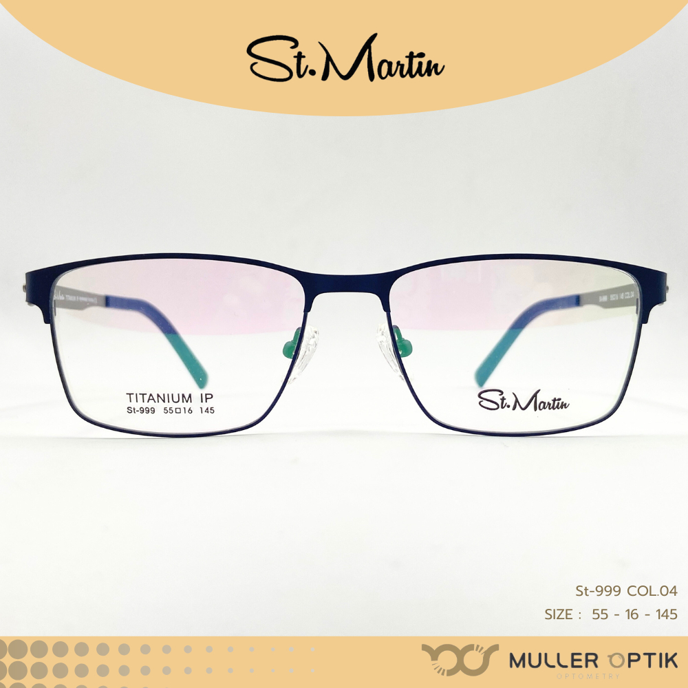กรอยแว่น ST. MARTIN รุ่น St-999 COL.04 | Shopee Thailand