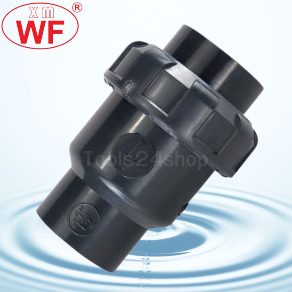 WF ซิงเกิ้ลเช็ควาวล์ UPVC มีเกลียว WF812 ขนาด 1/2" - 2" | Shopee Thailand