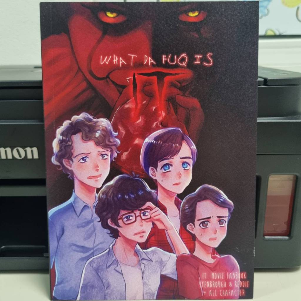 หนังสือ การ์ตูน มังงะ manga มือสอง what da fuq is it IT fanbook moname ...