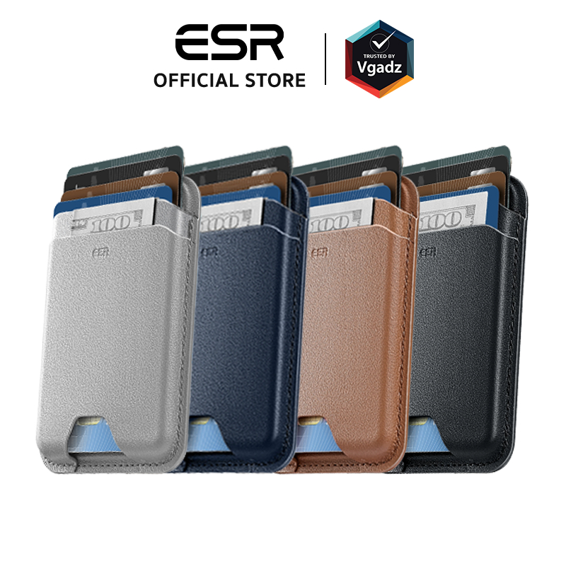 ESR - ที่เก็บบัตรติดหลังมือถือ รุ่น Magnetic Wallet Boost (HaloLock ...