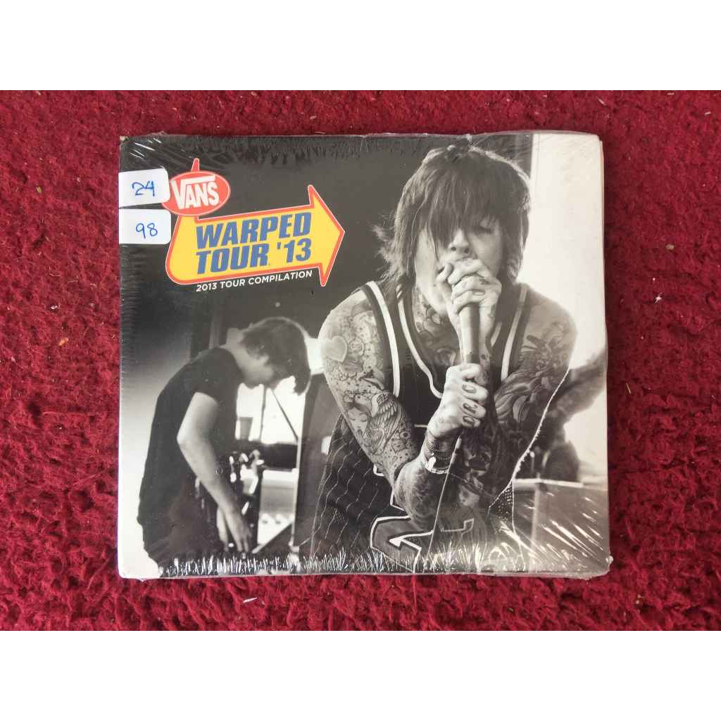 CD เพลงสากล Vans Warped Tour '13 สภาพตามรูปปก gangqinmusic 24-98 ...